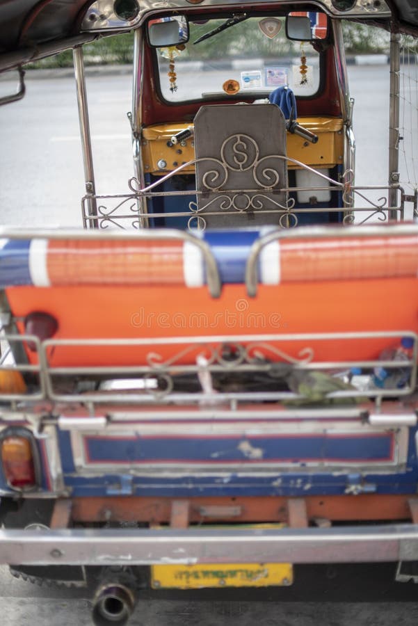 Well Known and Famous Local Taxi in Thailand, Tuk-Tuk, Parking Nearby ... Well Known and Famous Local Taxi in Thailand, Tuk-Tuk, Parking Nearby ...