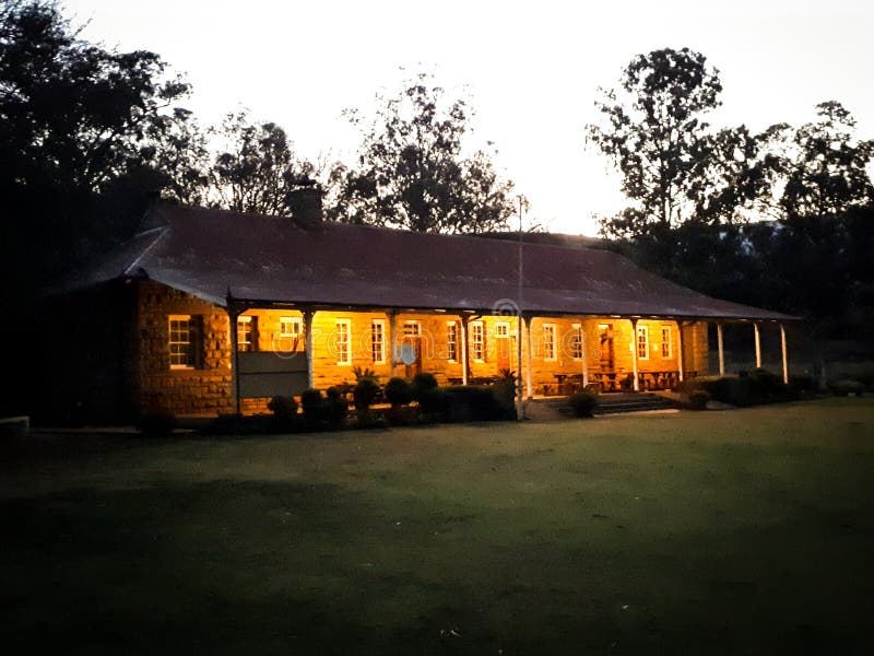 Well lit building stock image. Image of fashioned, building - 100452303