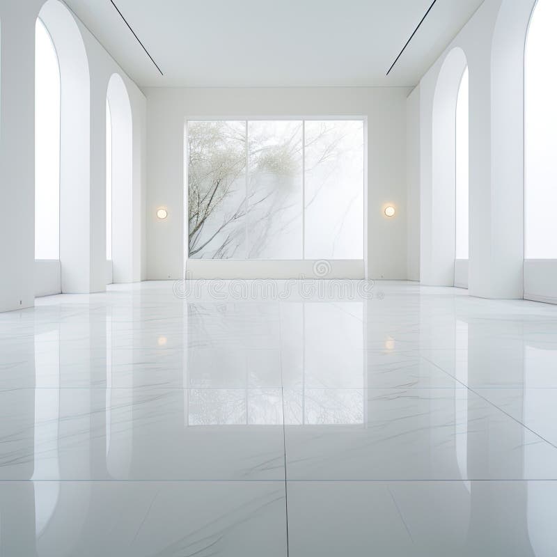 Well-lit Room with a Minimalist Interior Design, Embodying the ...