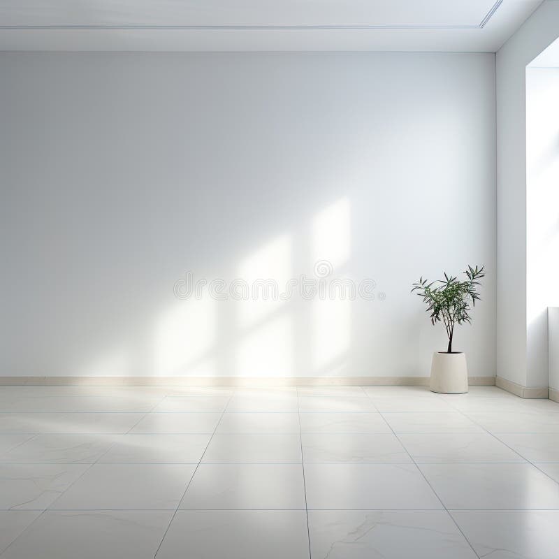 Well-lit Room with a Minimalist Interior Design, Embodying the ...