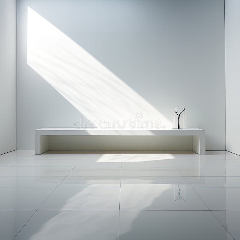 Well-lit Room with a Minimalist Interior Design, Embodying the ...