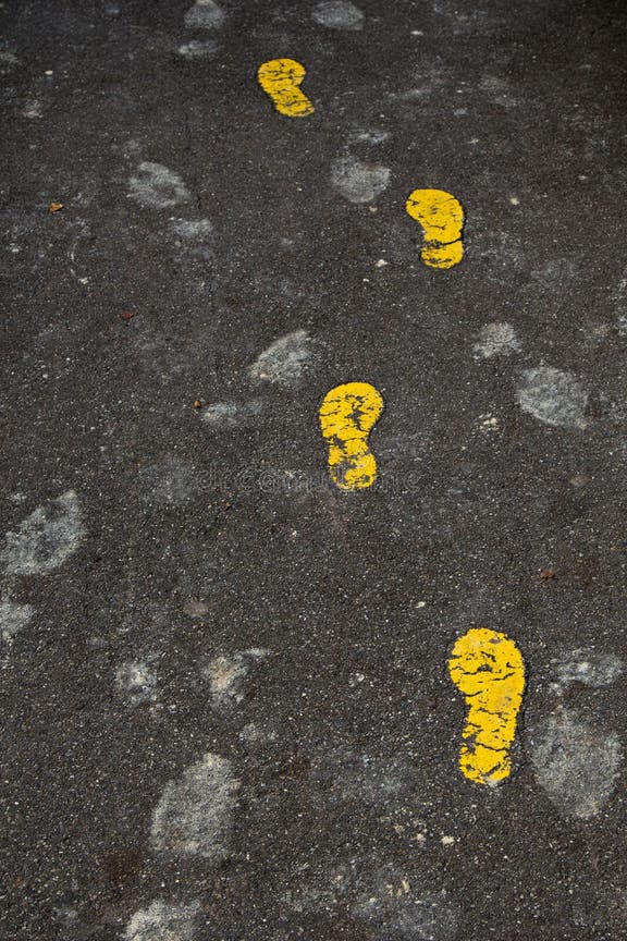 Well marked path stock image. Image of footprint, path - 46879937