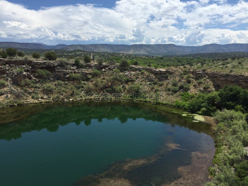The Well stock image. Image of cloud, depression, floodplain - 55625533
