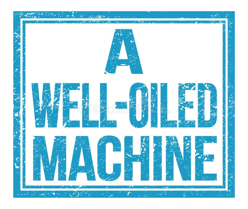 Well Oiled Machine Stock Illustrations – 41 Well Oiled Machine Stock ...