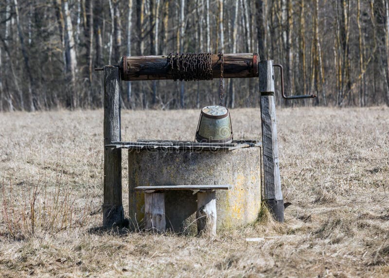 Well stock image. Image of water, source, clear, spring - 54061807
