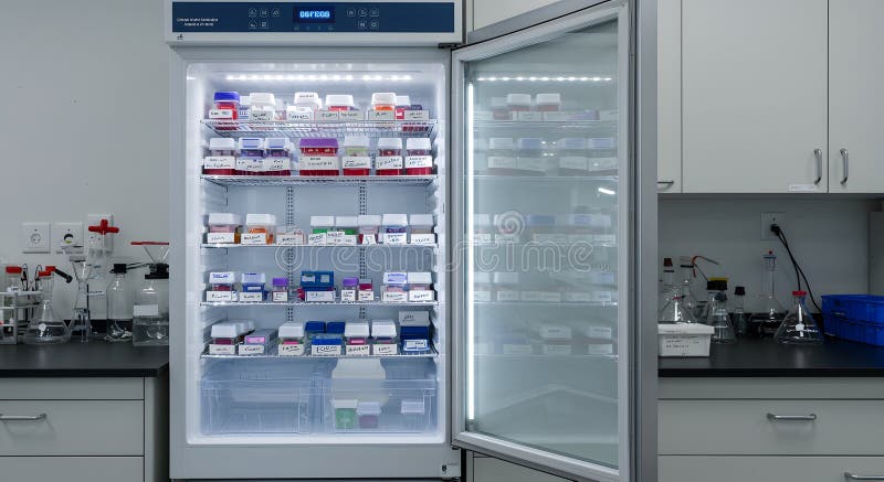 Laboratory Refrigerator: Organized Storage of Samples and Research ...