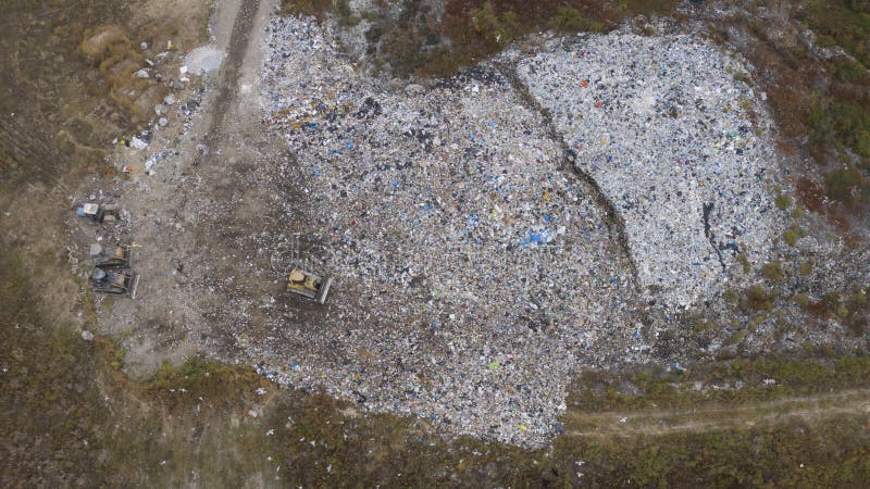 Organized Dump Solid Waste at the Landfill Number 5 Kyiv City Stock ...