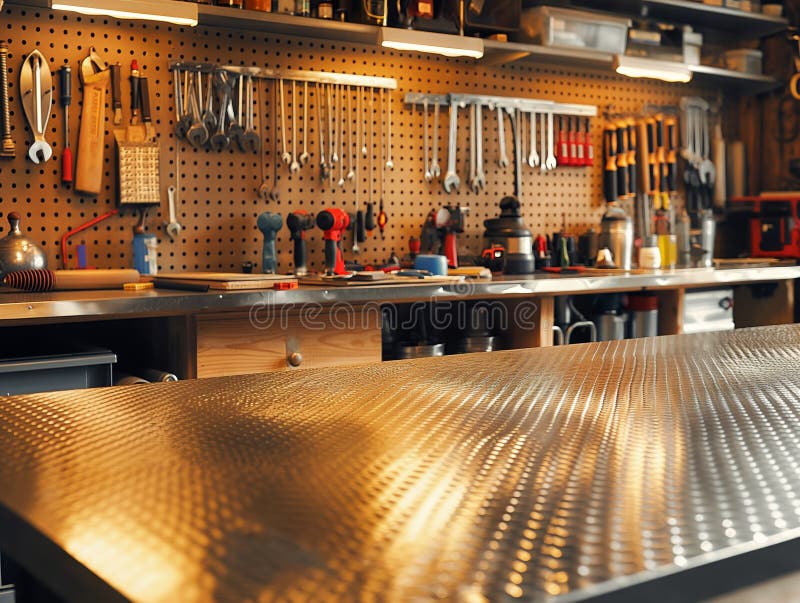 Well-Organized Workshop with Tools Stock Image - Image of screwdrivers ...