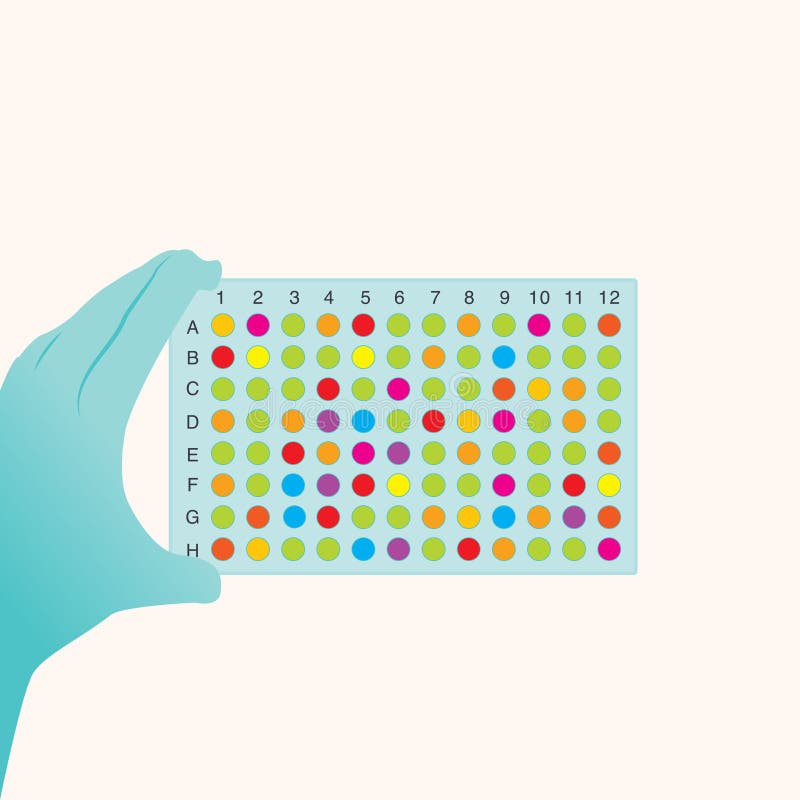 96 Well Plate Stock Illustrations – 43 96 Well Plate Stock ...