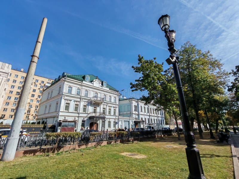 A Well-preserved Classical Building Featuring Decorative Elements and a ...