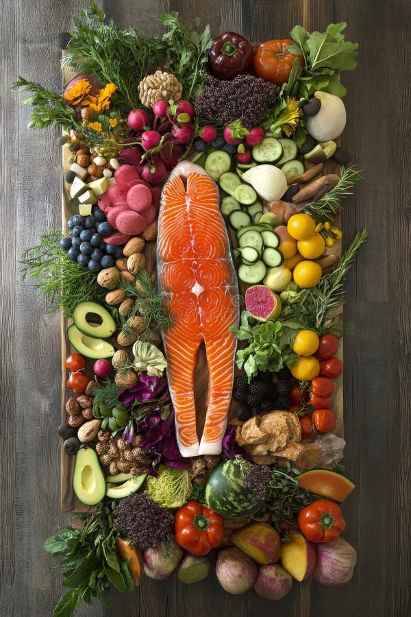 A Well-rounded Diet is Essential for Maintaining Good Health. Stock ...