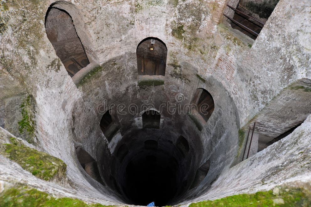 Well of Saint Patrick from Above Stock Photo - Image of landmarks ...
