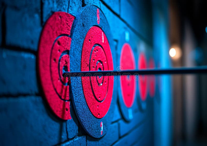 A Well-targeted Arrow Showcases the Product S Precision Stock Image ...