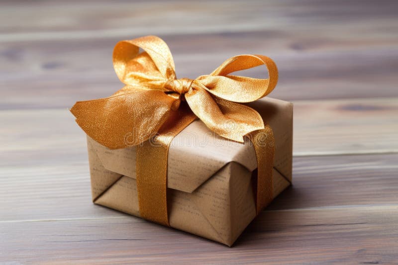 A Well-wrapped Present on Fathers Day Stock Image - Image of wrapping ...