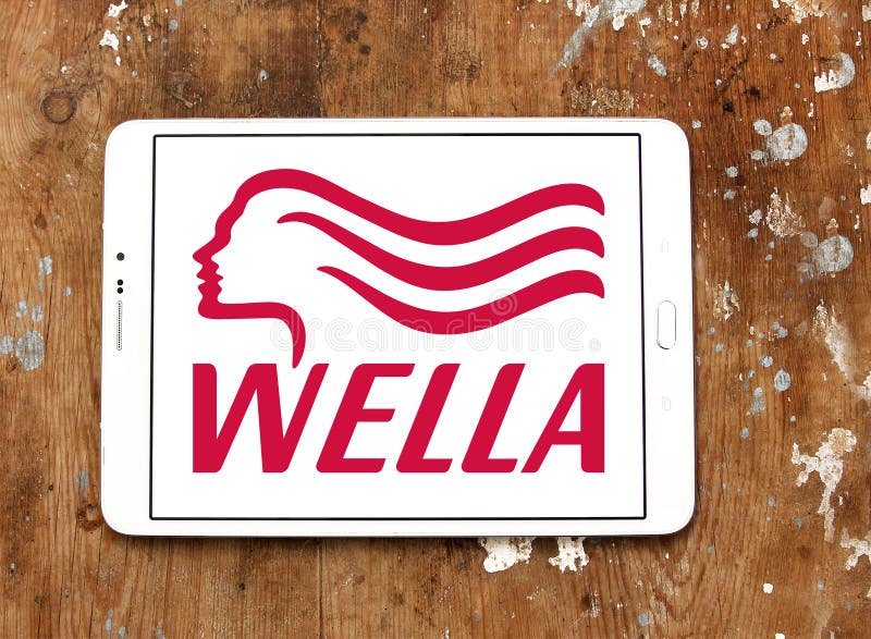 Wella-Logo redaktionelles stockfoto. Bild von vektoren - 89776568