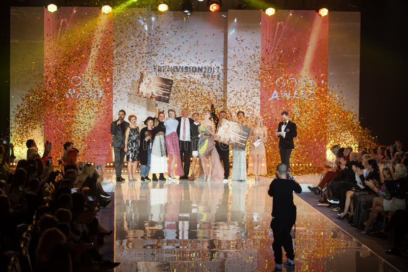 Wella Trend Vision Award 2017 Editorial Stock Image - Image of beauty ...