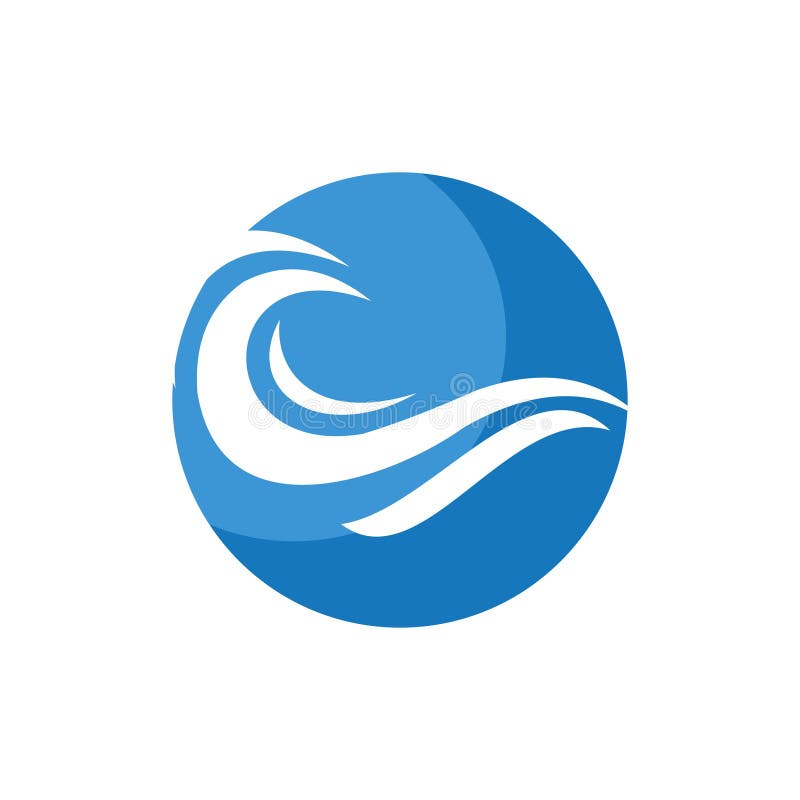 Wellen-Logo vektor abbildung. Illustration von meer - 124913298