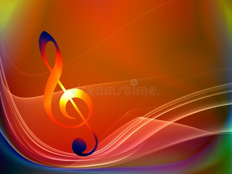 Wellen von Musik stock abbildung. Illustration von konzert - 17111016