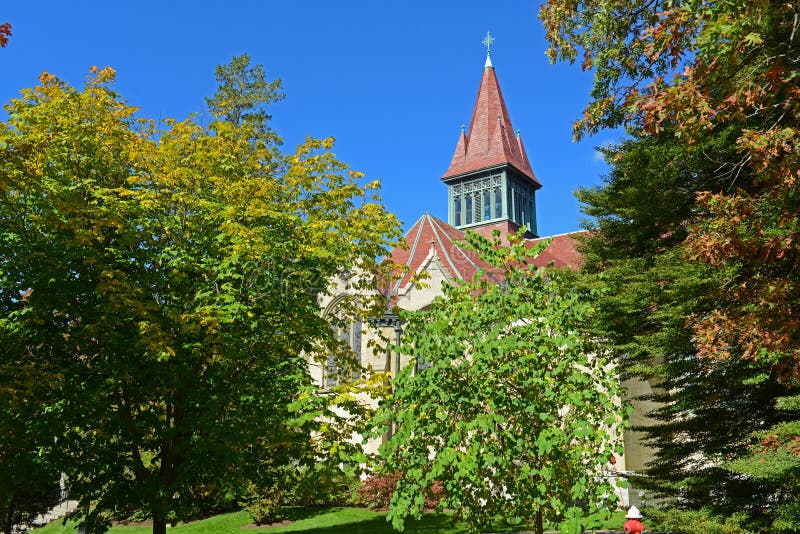 Wellesley College, Massachusetts, USA Stock Photo - Image of foliage ...