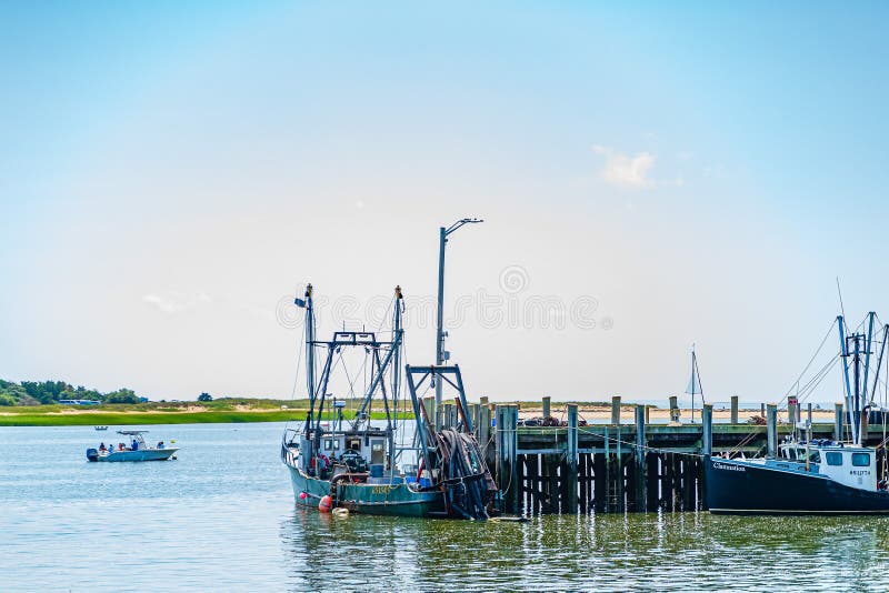 Wellfleet Cape Cod, MA 22 August 2019 Boats and Ships, Wellfleet Harbor ...