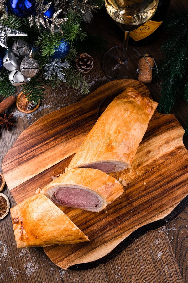 Traditional Christmas Beef Wellington