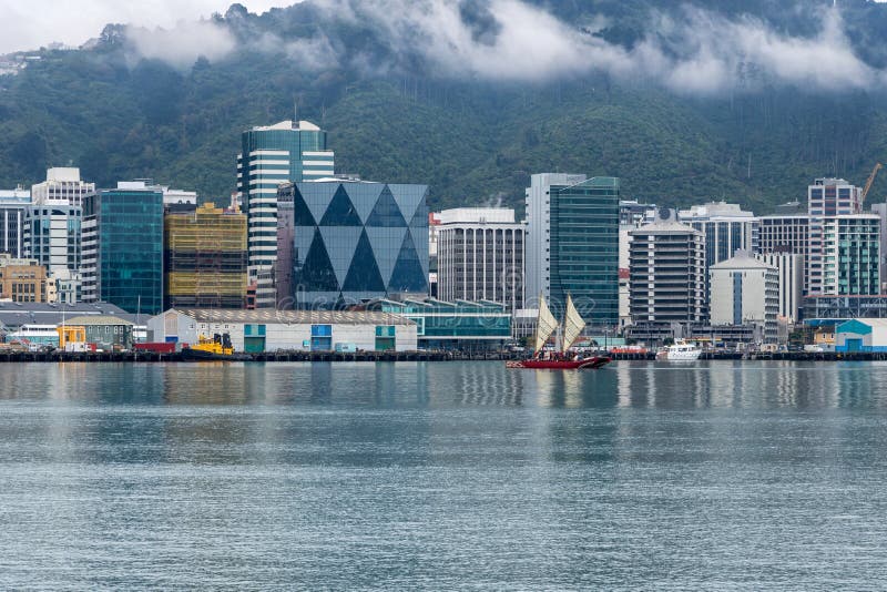Wellington waterfront stock photo. Image of seacoast - 111002864
