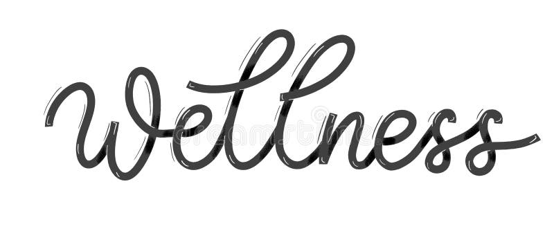 Lettering Wellness Stock Illustrations – 5,619 Lettering Wellness Stock ...