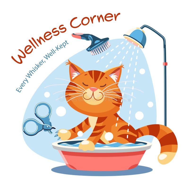 Wellness Corner Webpage stock vector. Illustration of webpage - 317432491
