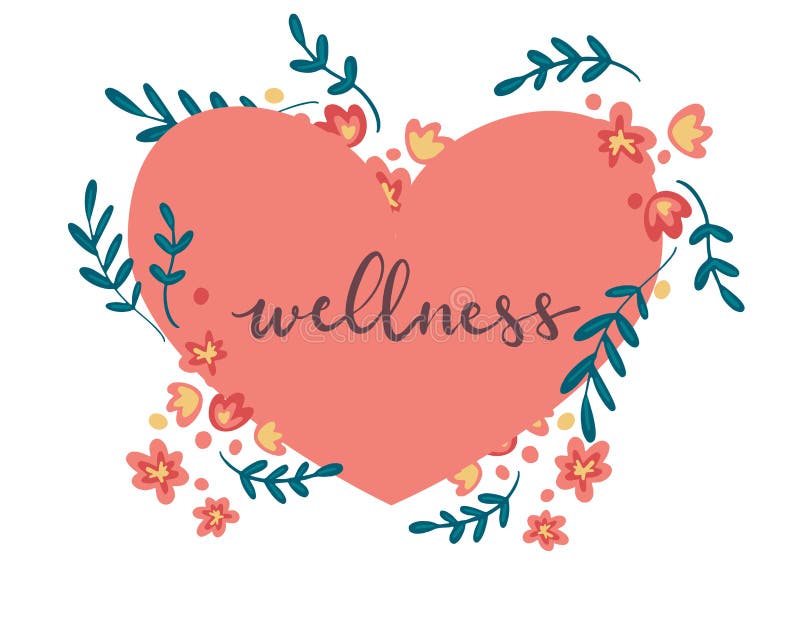 Wellness Typography Lettering Text Design Stock Illustrations – 1,476 ...