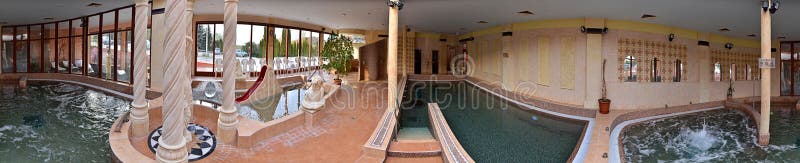 Wellness pools in hotel stock photo. Image of house, indoor - 28317134