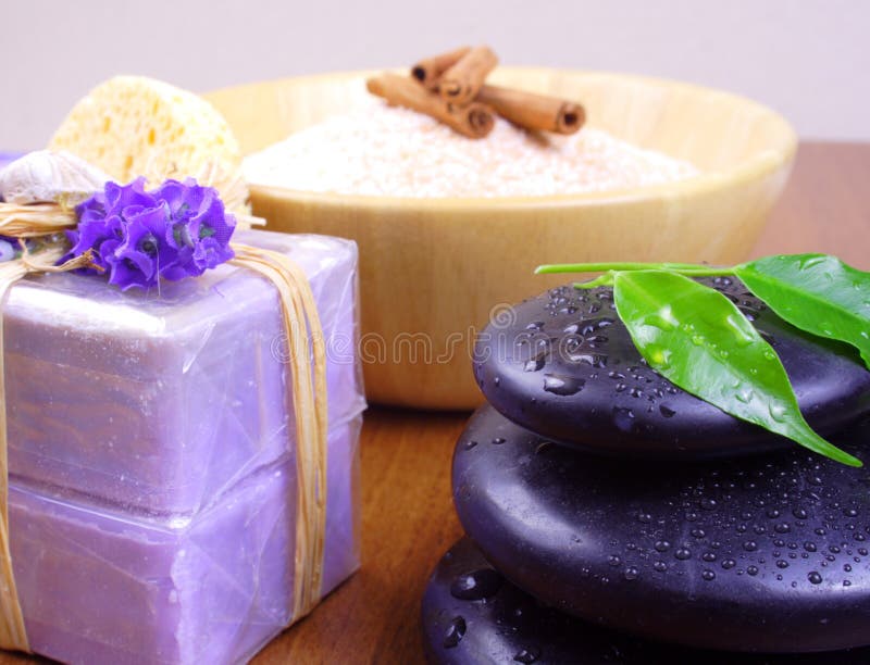 Wellness products stock photo. Image of wellness, salt - 2169780