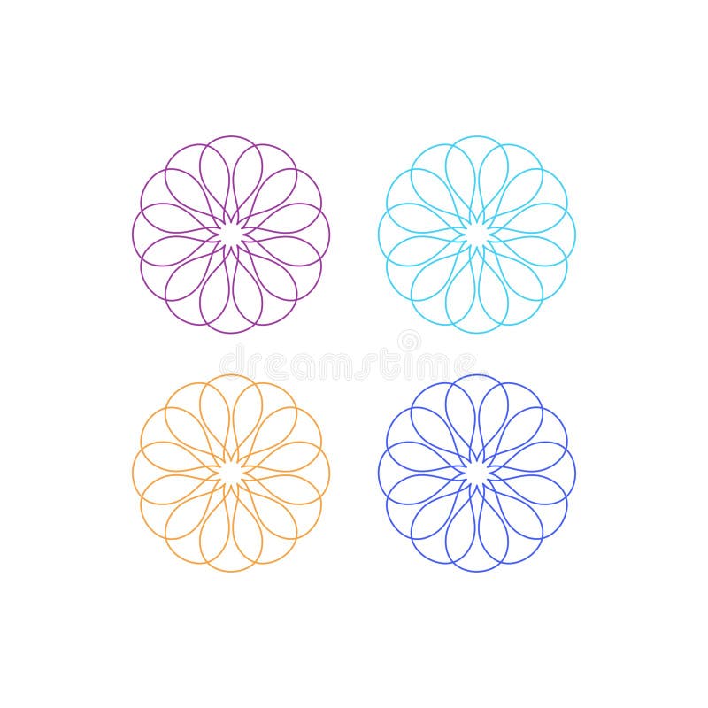 Wellness Spa Hotel Resort Sign Symbol Logo Stock Vector - Illustration ...