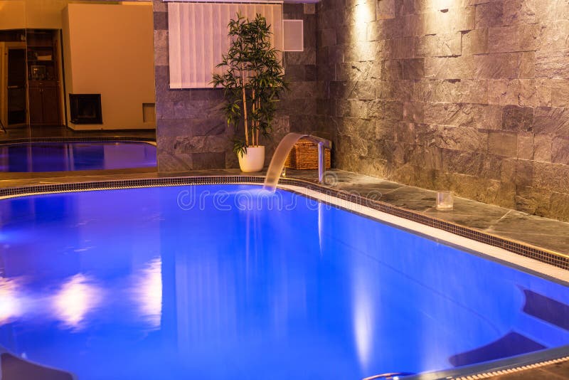 Wellness and Spa Swimming Pool Stock Photo - Image of care, healthcare ...