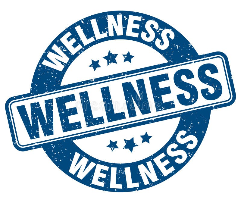 Wellness Stamp. Wellness Label. Round Grunge Sign Stock Vector ...