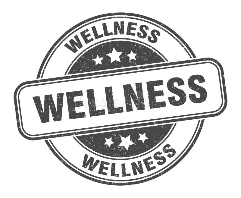Wellness Stamp. Wellness Round Grunge Sign Stock Vector - Illustration ...