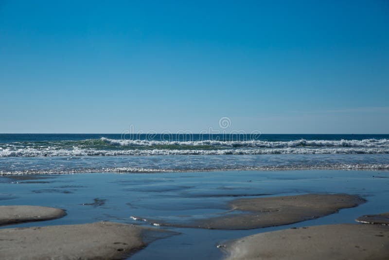 Wells Beach stock image. Image of seascape, clear, beach - 57458847