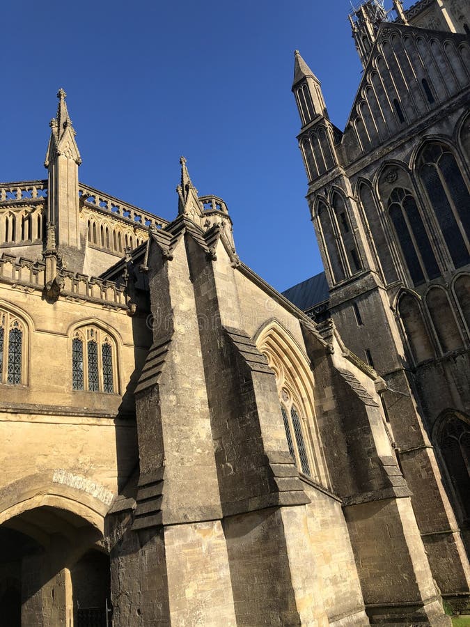 Wells Cathedral in Somerset Editorial Image - Image of somerset ...
