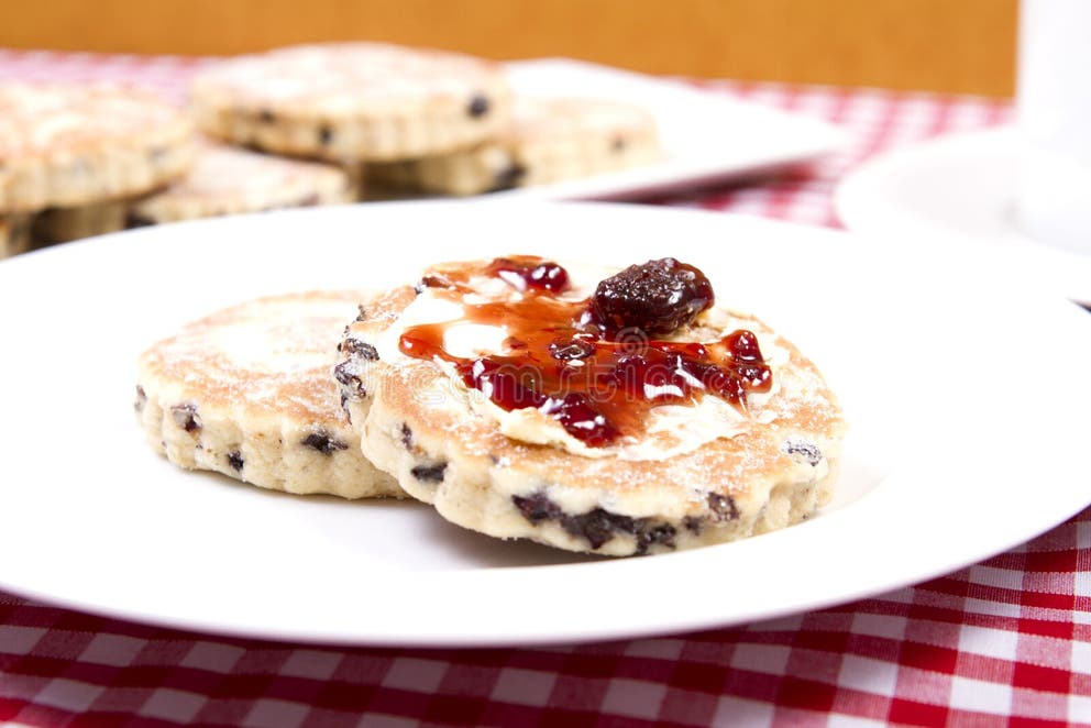 Welsh cakes stock image. Image of drop, fruit, british - 48347155