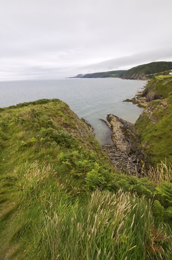 Welsh coast stock image. Image of face, shore, rock, time - 15638195