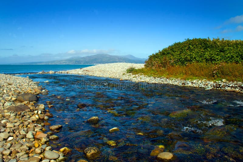 Welsh Coast stock image. Image of coast, hill, seaside - 31690927