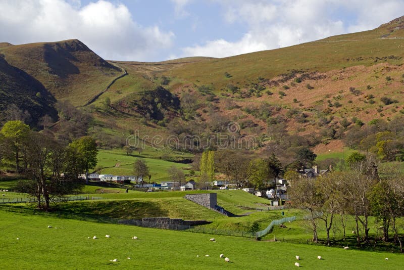 Welsh Countryside stock image. Image of house, scenery - 31938753