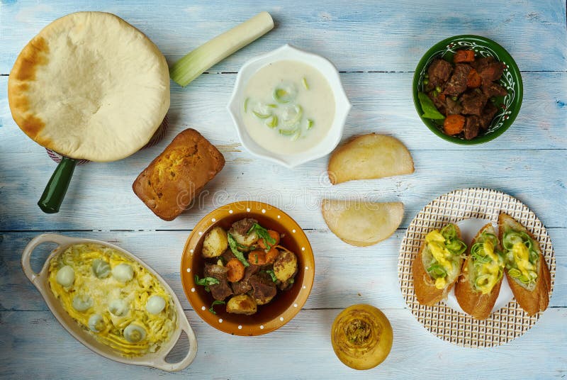 Welsh Oggie or Pasty stock photo. Image of cornish, traditional - 107577680