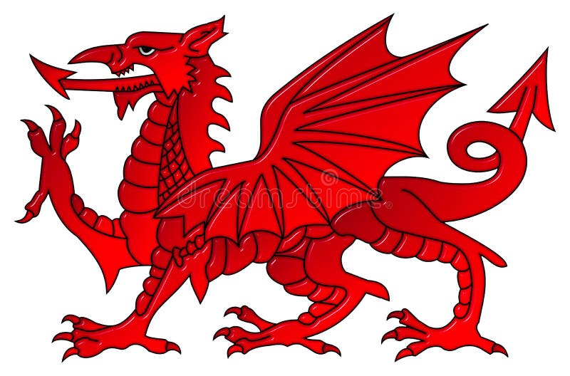 Welsh Dragon Stock Illustrations – 344 Welsh Dragon Stock Illustrations ...