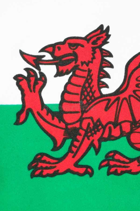 Welsh Flag stock image. Image of barron, white, history - 14526459