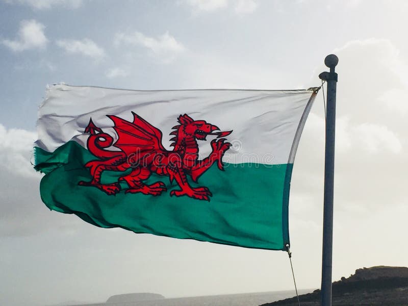 Welsh Flag stock photo. Image of welsh, national, flag - 123559560