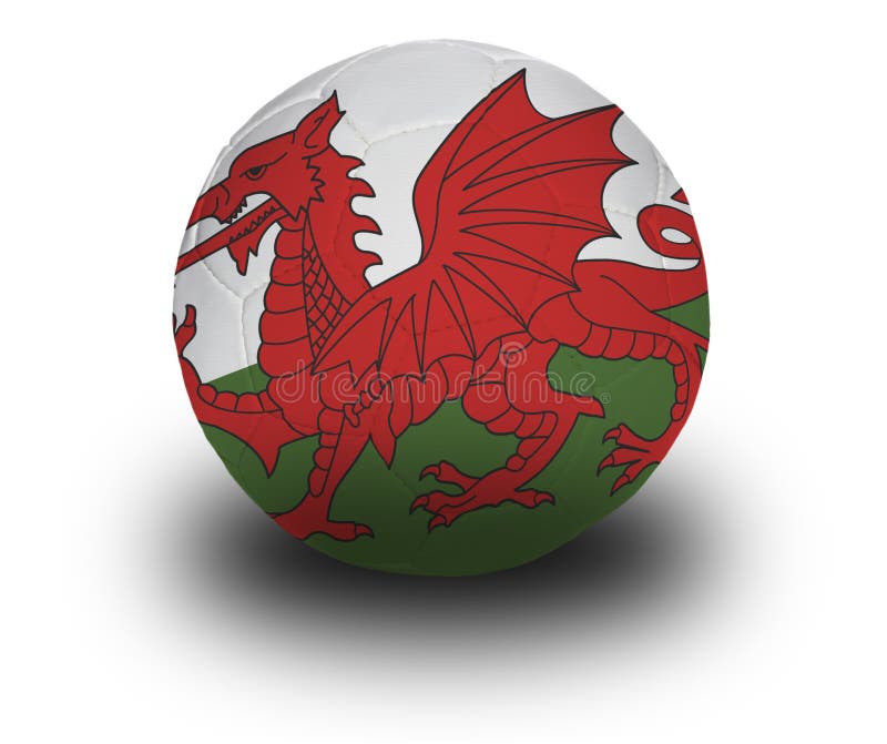 Welsh Flag - Male Face stock image. Image of camouflage - 3109667