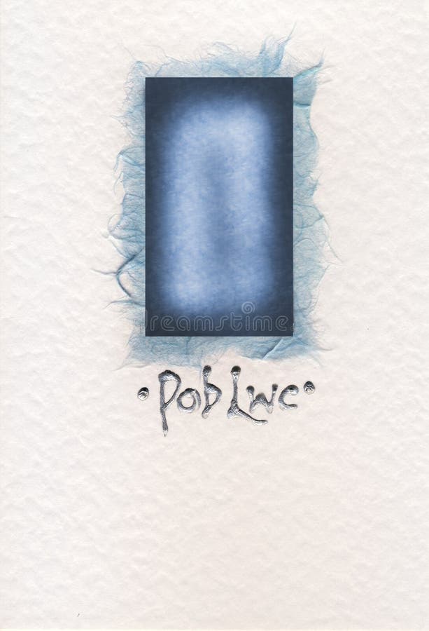 Welsh Good Luck Card Design Stock Image - Image of celebration, bridal ...