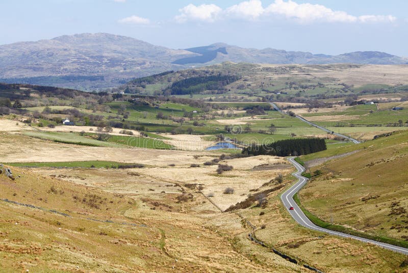 Welsh landscape Wales stock image. Image of wales, dragon - 32152737