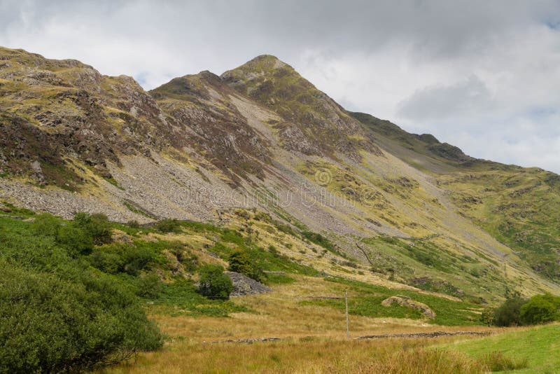 Welsh mountain Cnicht stock image. Image of national - 51895063