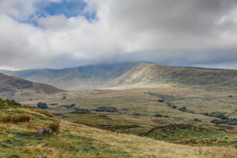 Welsh mountains stock photo. Image of snowdon, rugged - 44462598